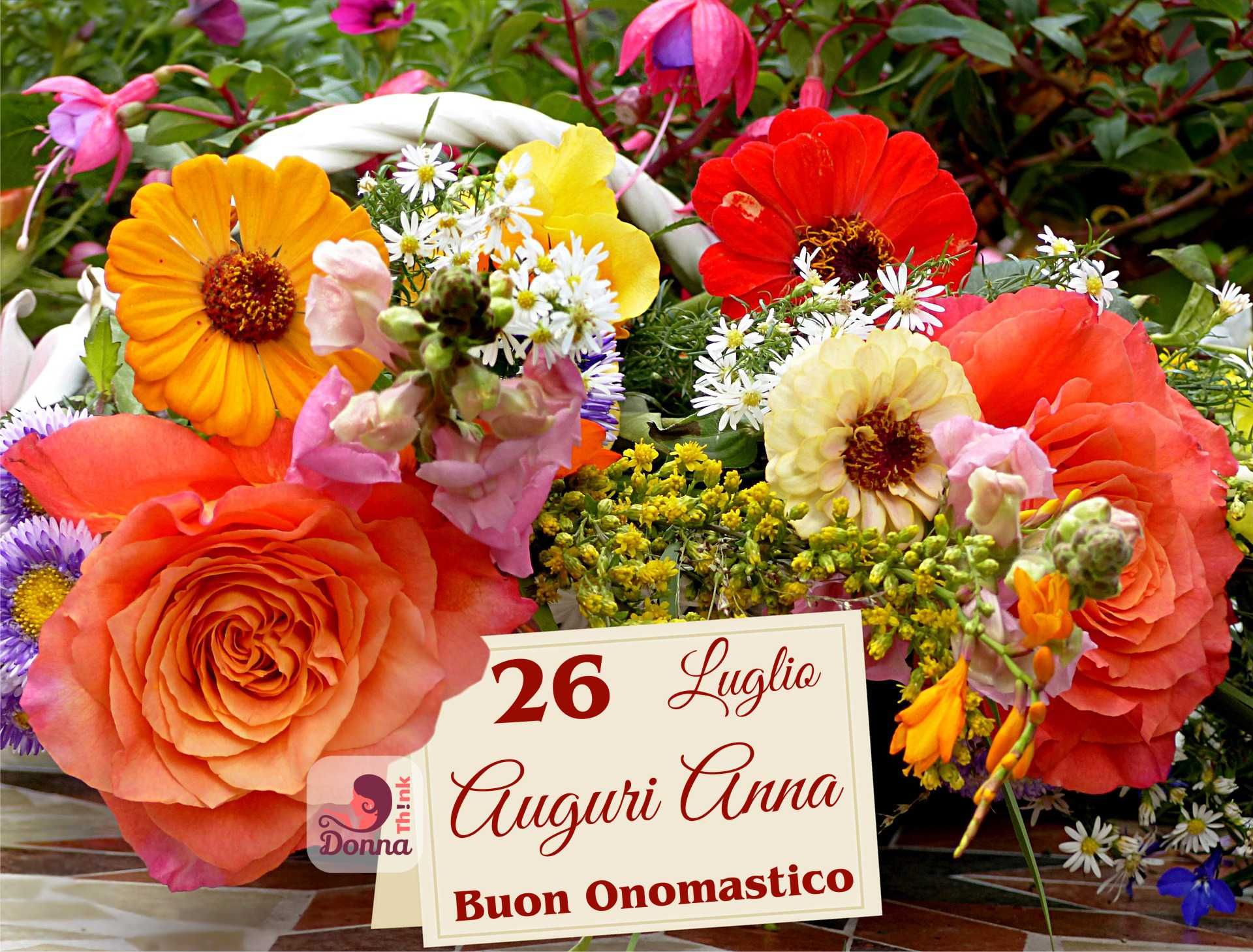 Buon onomastico Anna oggi 26 luglio: immagini e gif di auguri da ...